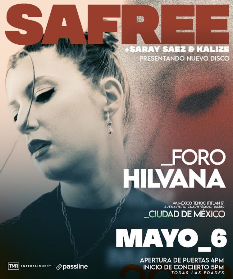 SAFREE REGRESA A MÉXICO CON NUEVO ÁLBUM | GalerÍa Alternativa